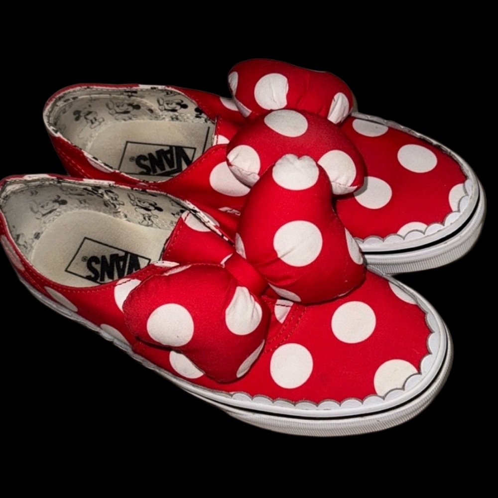Disney X Vans Minnie Mouse Bow Vans - Gem